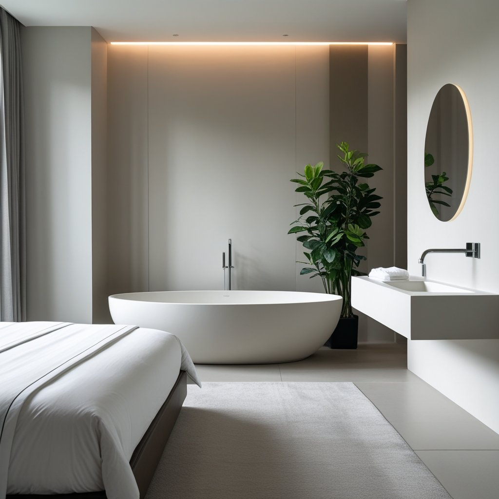 Solid Surface Bathtub Color and Design Options for Modern Bathrooms