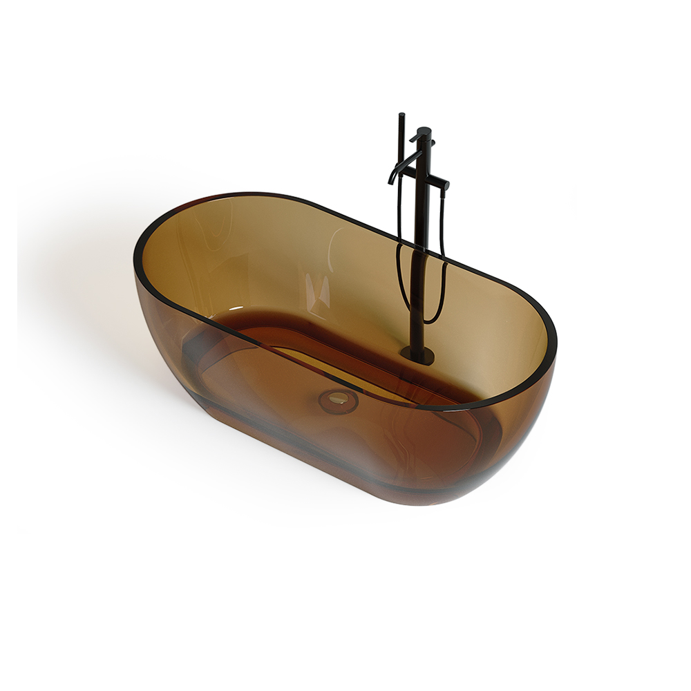 KT-8104R Capsule Shape Yellow Colour Rasin Tub Transparent