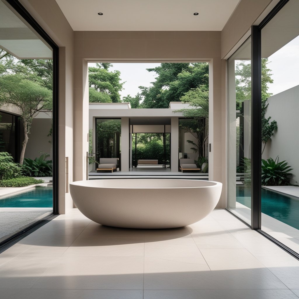 How Solid Surface Bathtubs Elevate Bathroom Style