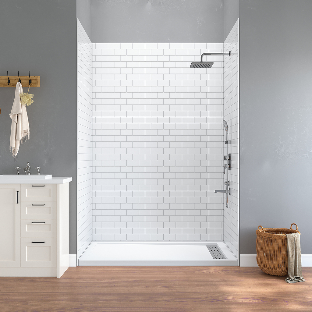 A Complete Guide to Solid Surface Shower Walls | Materials ...