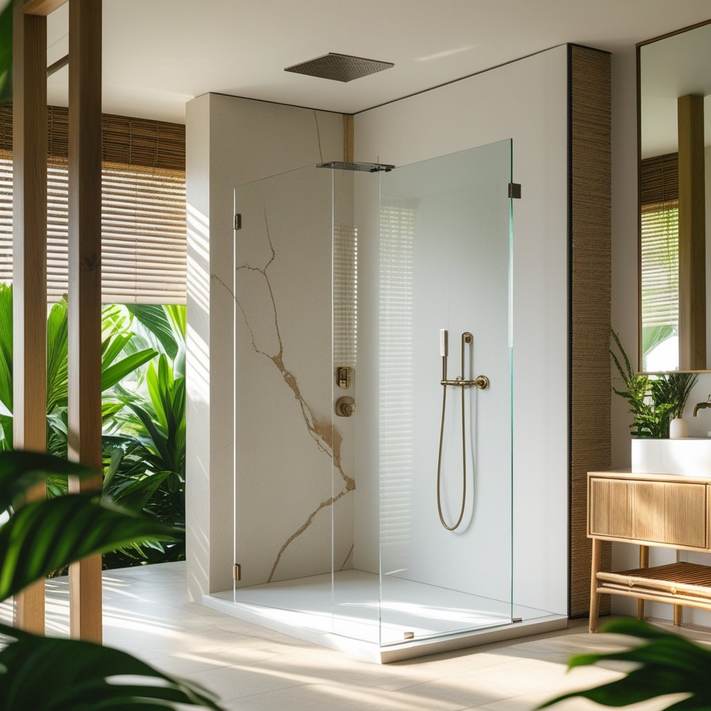 The Waterproof Trend: Solid Surface Shower Wall Panels for Modern Bathrooms