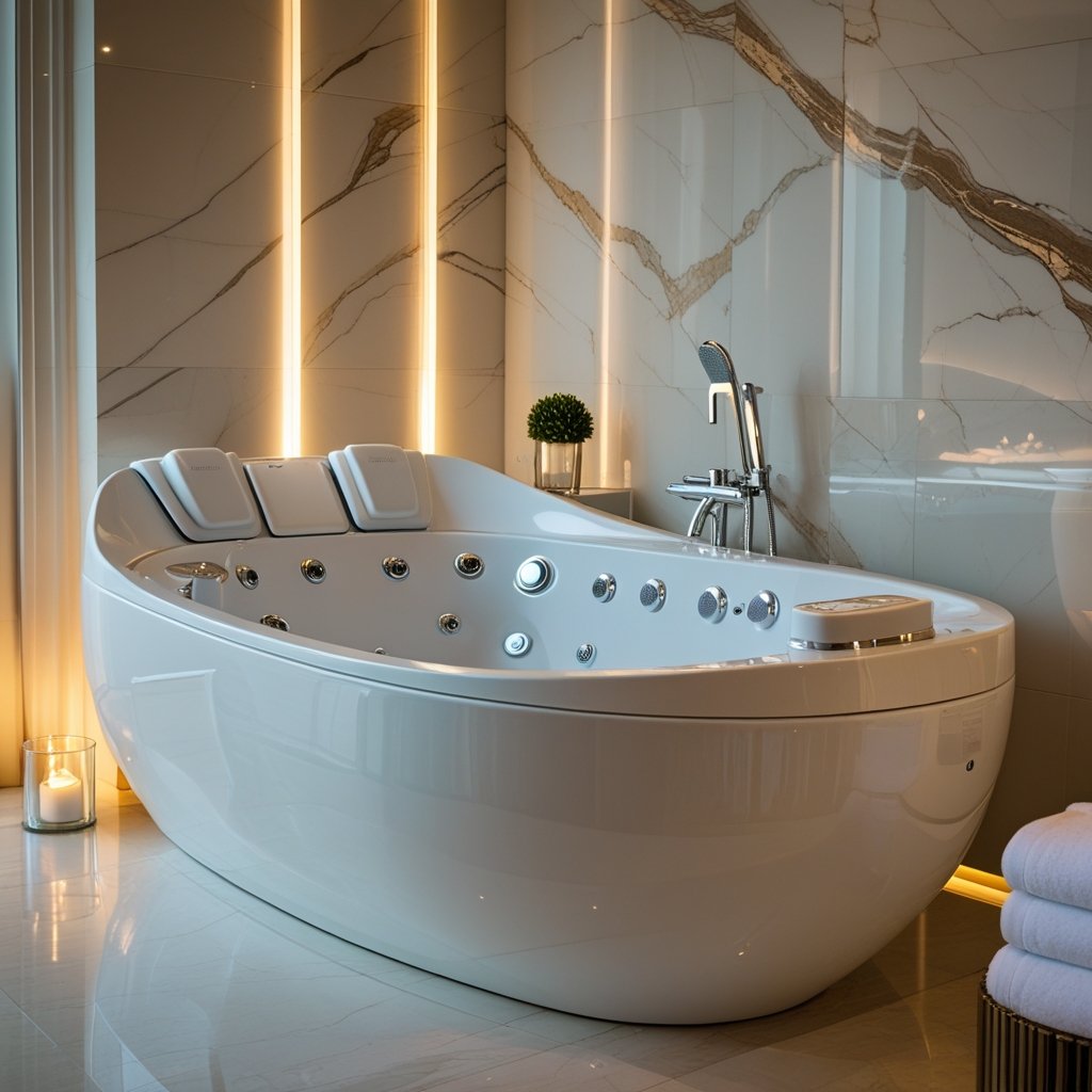 Smooth, Strong, Sustainable: The Modern Acrylic Bathtub Advantage
