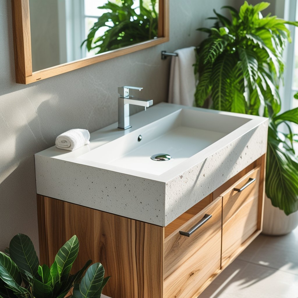 Durability and Style: The Future of Bathroom Basins | Solid Surface ...