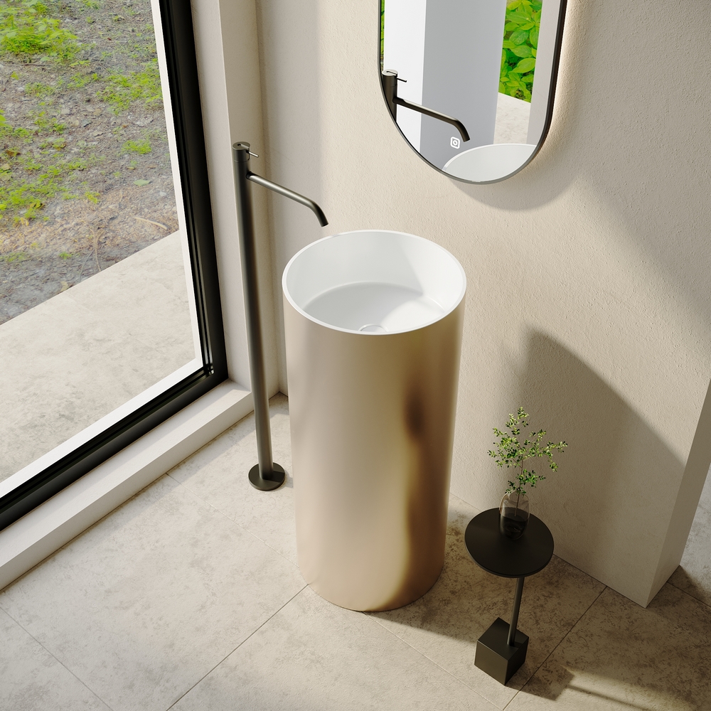 Solid Surface Freestanding Basins: Durable, Hygienic & Stylish for ...
