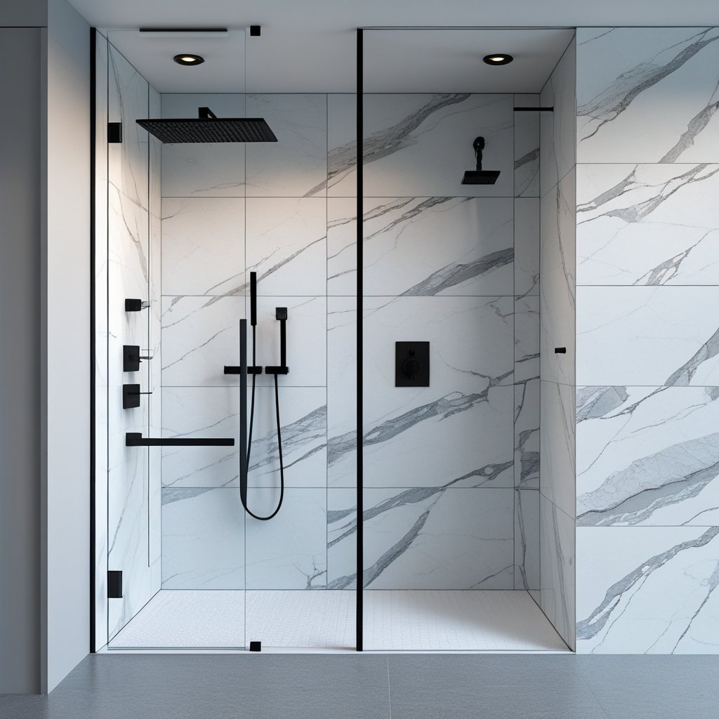 Solid Surface Shower Wall Panels: Smooth, Strong, and Long-Lasting ...