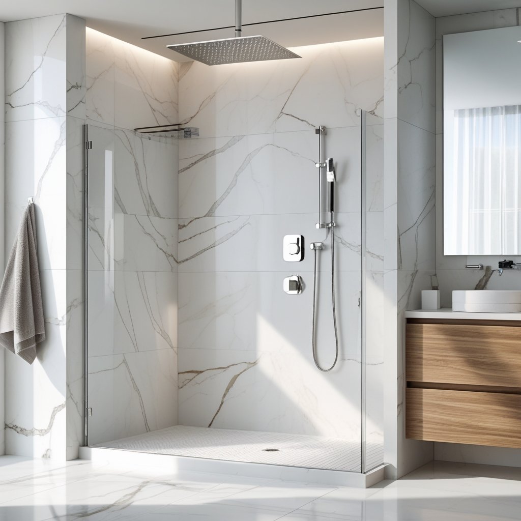 Solid Surface Shower Wall Panels: The New Must-Have Choice for Modern ...