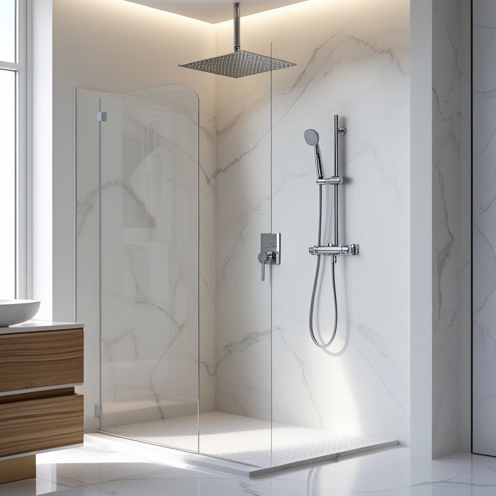 7 Reasons Solid Surface Shower Walls Outperform Traditional Tile in ...
