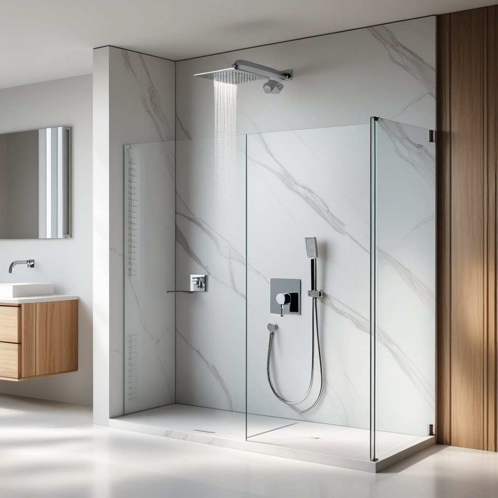 Solid Surface Shower Walls: The Easy Way to Keep Your Bathroom Cleaner