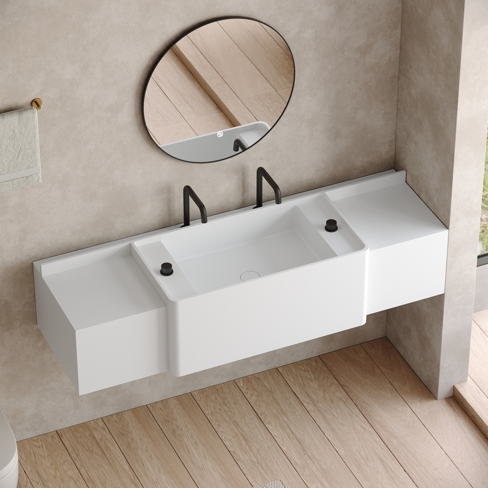 Solid Surface Basins: The Perfect Blend of Low Maintenance and High Style