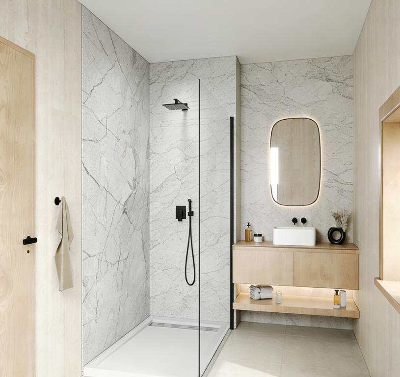 5 Proven Ways to Cut Project Costs with Engineered Stone Bathroom Walls ...